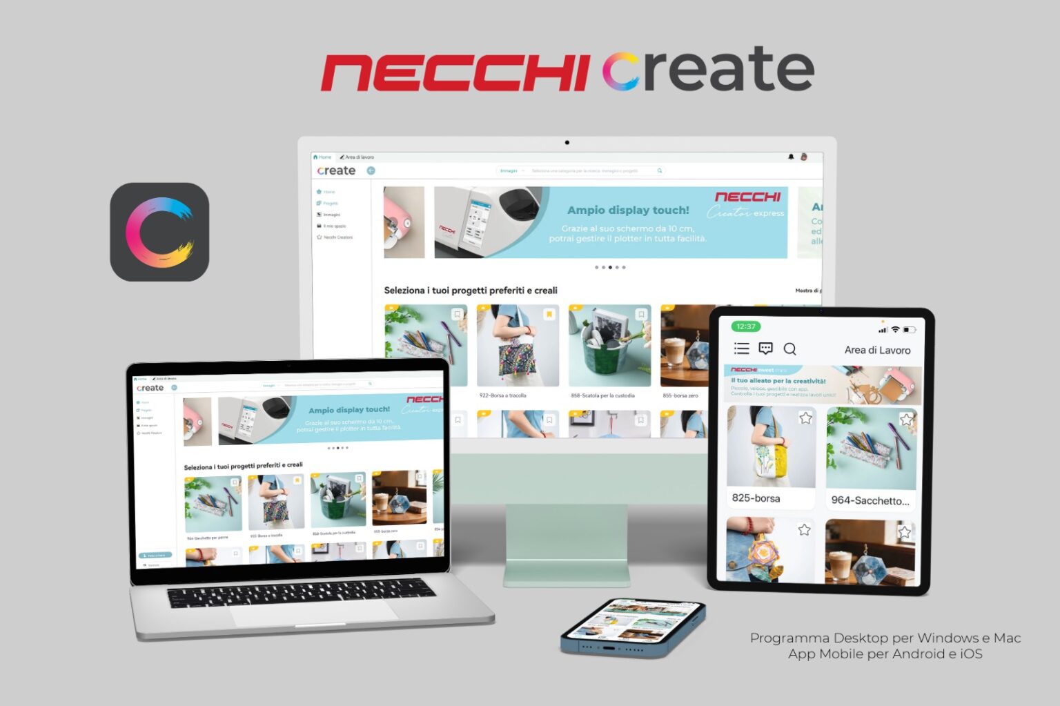 Software Necchi Create - Necchi Shop Online